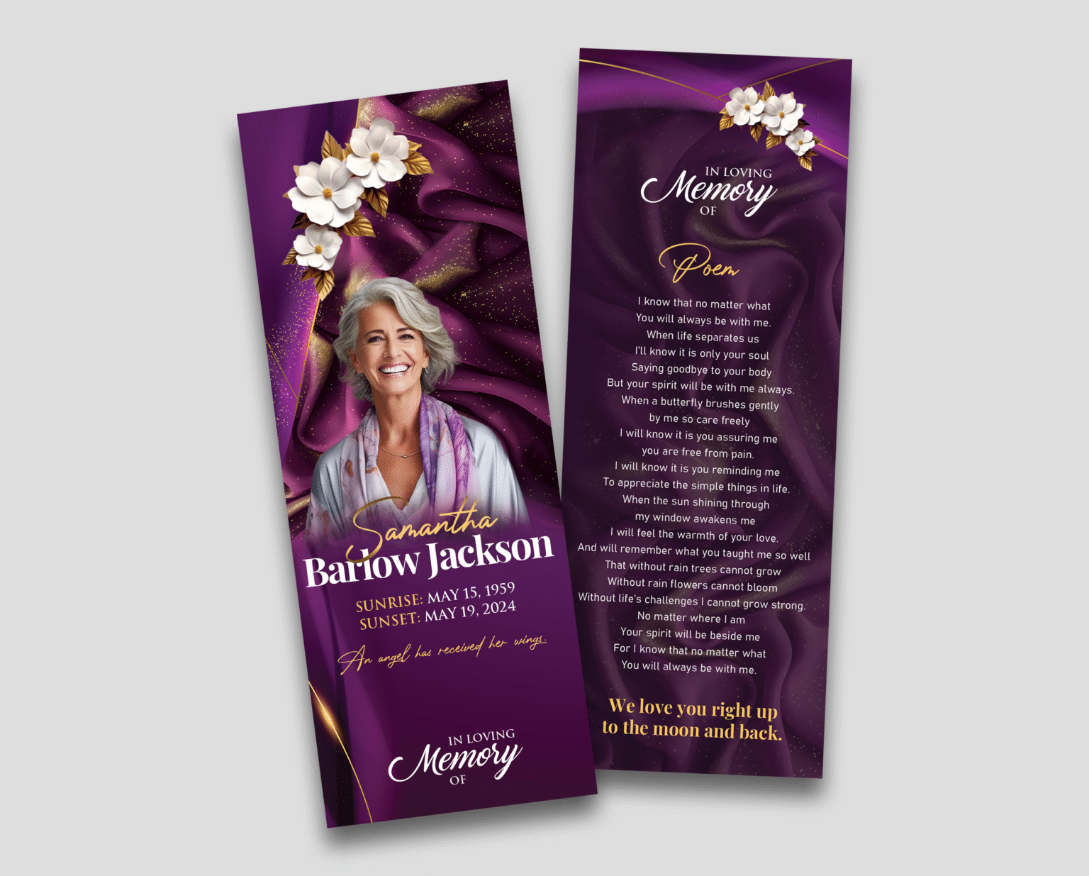Funeral Flyers | Custom & Elegant Funeral Prints